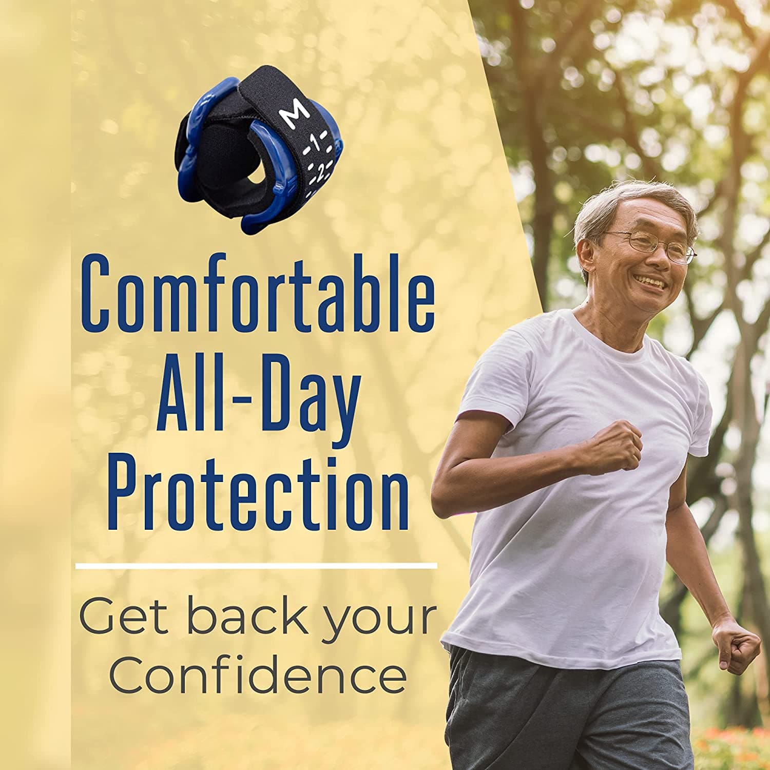 Pacey Cuff Ultra - Male Incontinence Clamp - 24/7 Protection - No ...